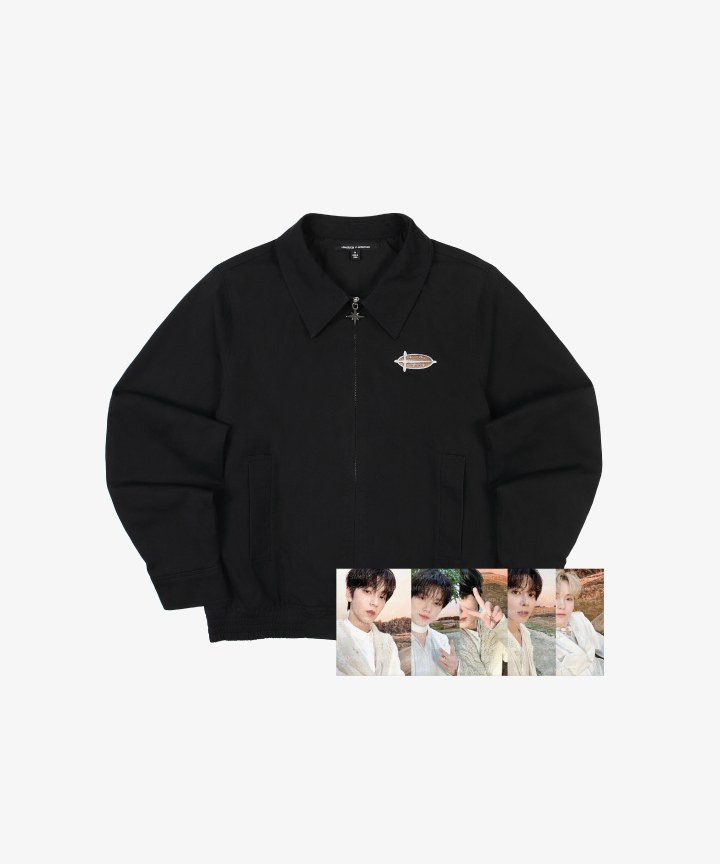 TXT - ACT : PROMISE WORLD TOUR OFFICIAL MD JACKET BLACK – COKODIVE JAPAN